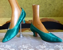 Unique antique silk shoes related items | Etsy