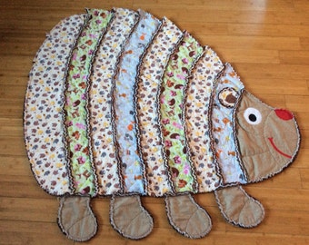 Fleece rag quilt | Etsy