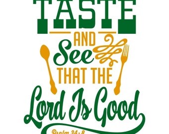 Taste and see | Etsy