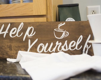 Help yourself bar | Etsy