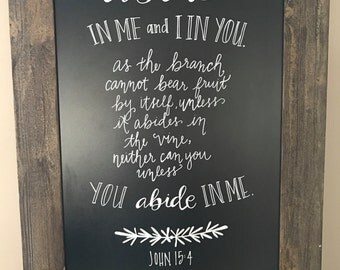 Scripture chalk art | Etsy