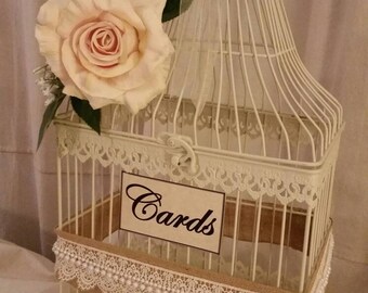 Reception card box | Etsy