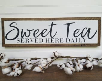Tea signs | Etsy
