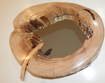 Live edge mirrors | Etsy