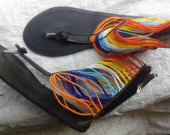 African sandals | Etsy