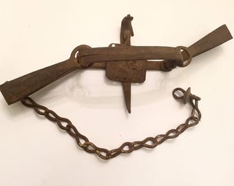 Antique bear trap | Etsy