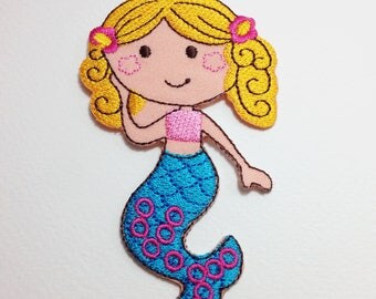 Mermaid patch | Etsy