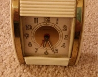 Vintage travel clock | Etsy
