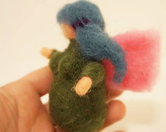 Needle felted elf | Etsy