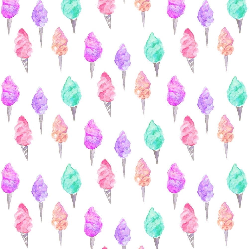 Watercolor Cotton Candy Fabric Cotton Candy Multi Mini By