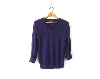 Purple sweater | Etsy