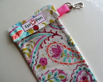 Items similar to EpiPen Case Allergy Injector Pen Organizer with Clear ...