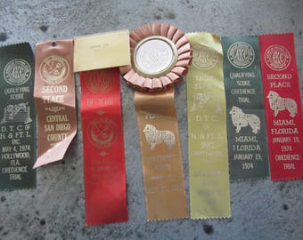 Dog show ribbons | Etsy