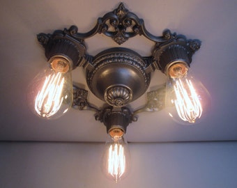1920s light fixture | Etsy