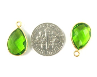 Pear shape peridot | Etsy