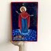 Our Lady Star of the Sea icon Stella Maris handpainted