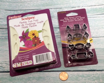 Metal clay mold | Etsy