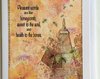 Pleasant words | Etsy