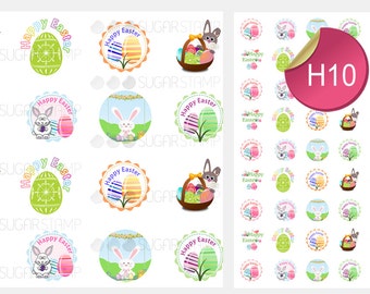 Easter bunny stamp | Etsy