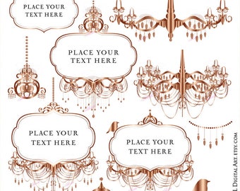 Rose gold frame | Etsy