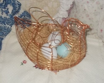 Chicken wire basket | Etsy