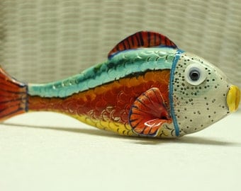 Ceramic fish | Etsy