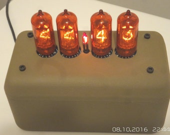Nixie tube clock | Etsy