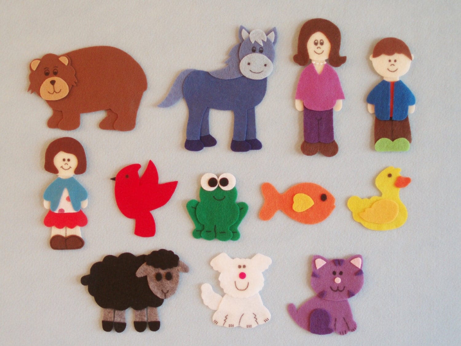 Brown Bear Brown Bear What Do You See Felt Board