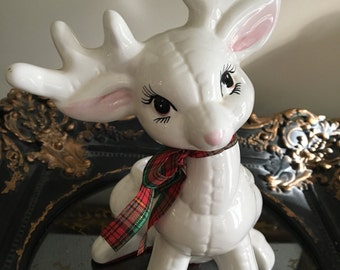 Ceramic reindeer | Etsy
