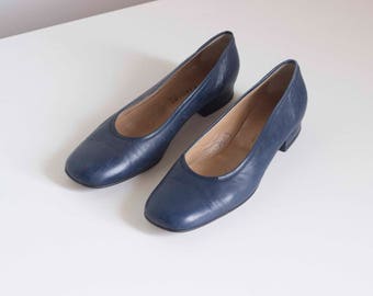 Square toe shoes | Etsy