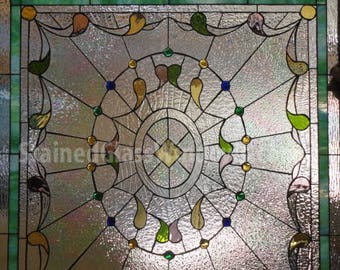 Tree of Life Stained Glass Window Panel we do custom work