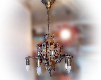 1920s light fixture | Etsy