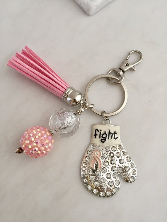 Breast Cancer Key Chain Fighter Key Chain Breast Cancer