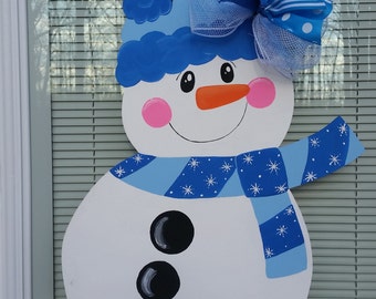 Winter door decor | Etsy