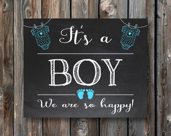 Its a boy sign | Etsy