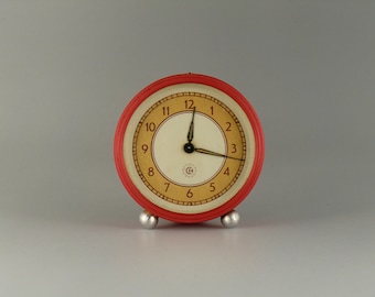 Wehrle Commodore Tide Desk Alarm Clock Collectable Vintage