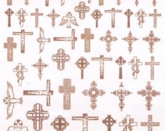 Cross decal | Etsy