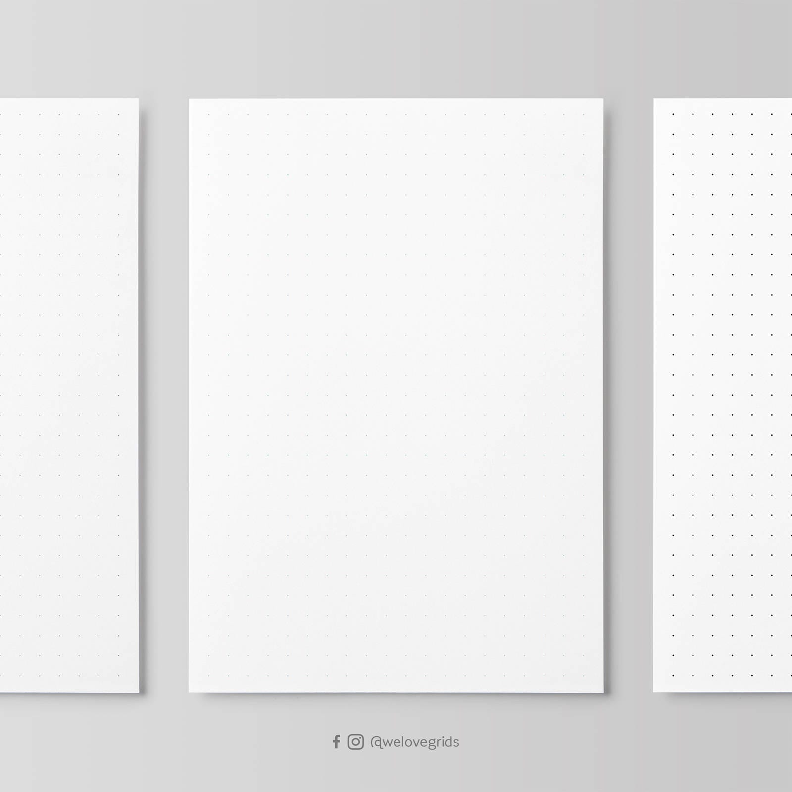 A4 Square Grid Paper / We Love Grids™ / Printable Grid Paper / Squares ...