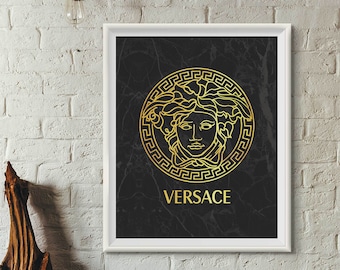 Versace wall decor | Etsy