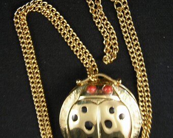 Ladybug locket | Etsy