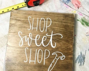 Hanging shop sign | Etsy