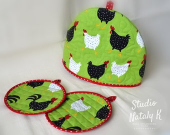 Chicken tea cozy | Etsy