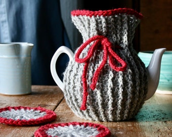 Knitted tea cosy | Etsy