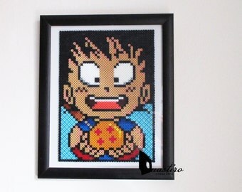 Goku perler bead | Etsy