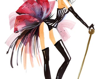 Burlesque wall art | Etsy