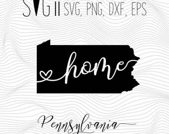 Pennsylvania svg | Etsy