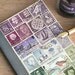 Travel Journal Notebook 3 Upcycled Postage Stamp by TangleCrafts