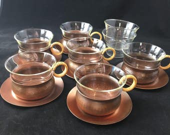 Hammered copper cup | Etsy