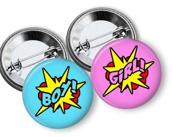 Superhero button | Etsy