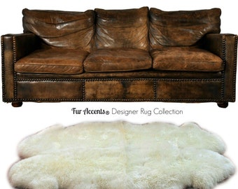 Premium Faux Fur Rugs Throw Blankets and Bedspreads by FurAccents